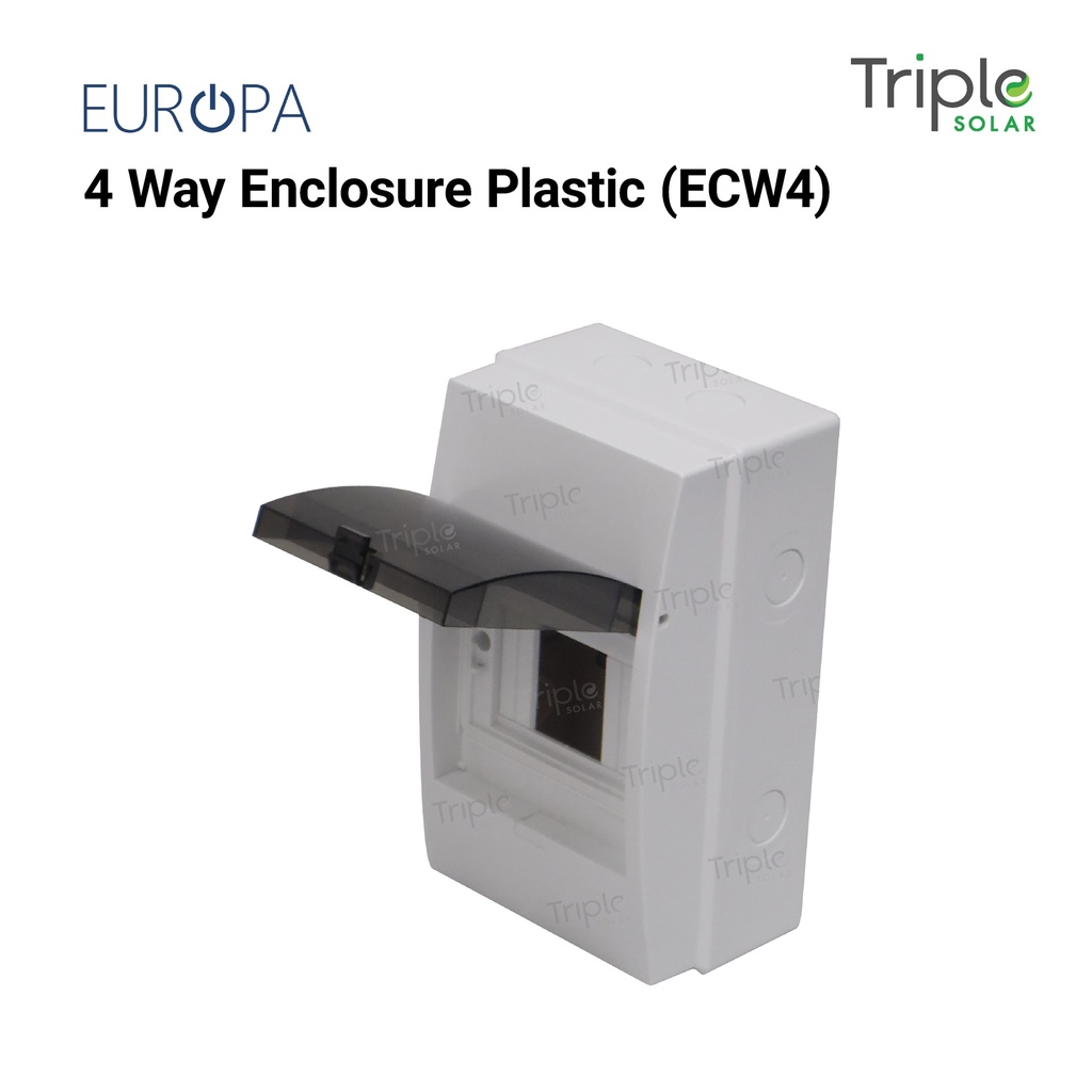 4 Way enclosure - Plastic | Triple Solar